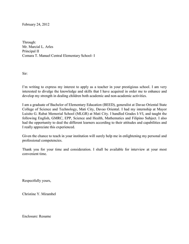 Tine application letter | DOCX | Professional School | Postgraduate ...