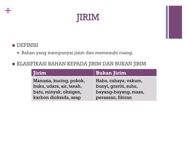 Tingkatan 1 (bab 3) : jirim | PDF