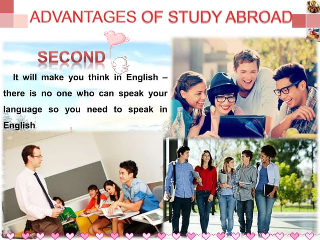 studying english abroad or studying at home | PPTX