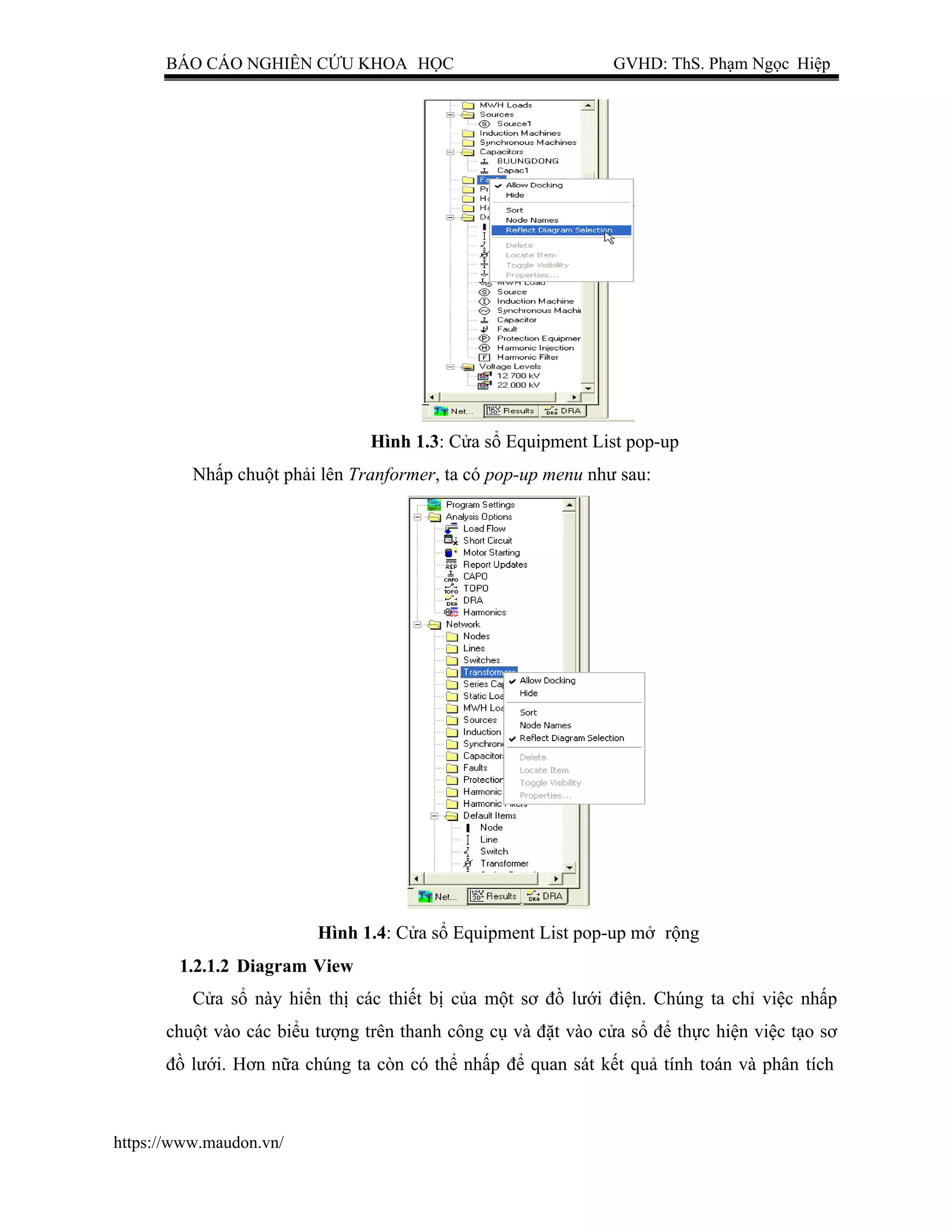 Đề tài Ứng dụng phần mềm PSSADETP bù tối ưu công suất phản kháng cho hệ thống điện huyện Châu ...