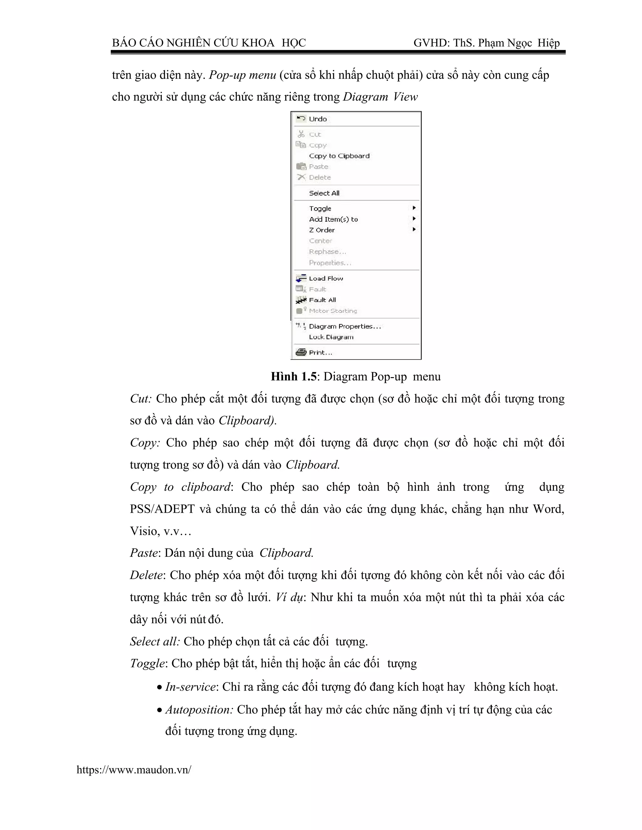 Đề tài Ứng dụng phần mềm PSSADETP bù tối ưu công suất phản kháng cho hệ thống điện huyện Châu ...