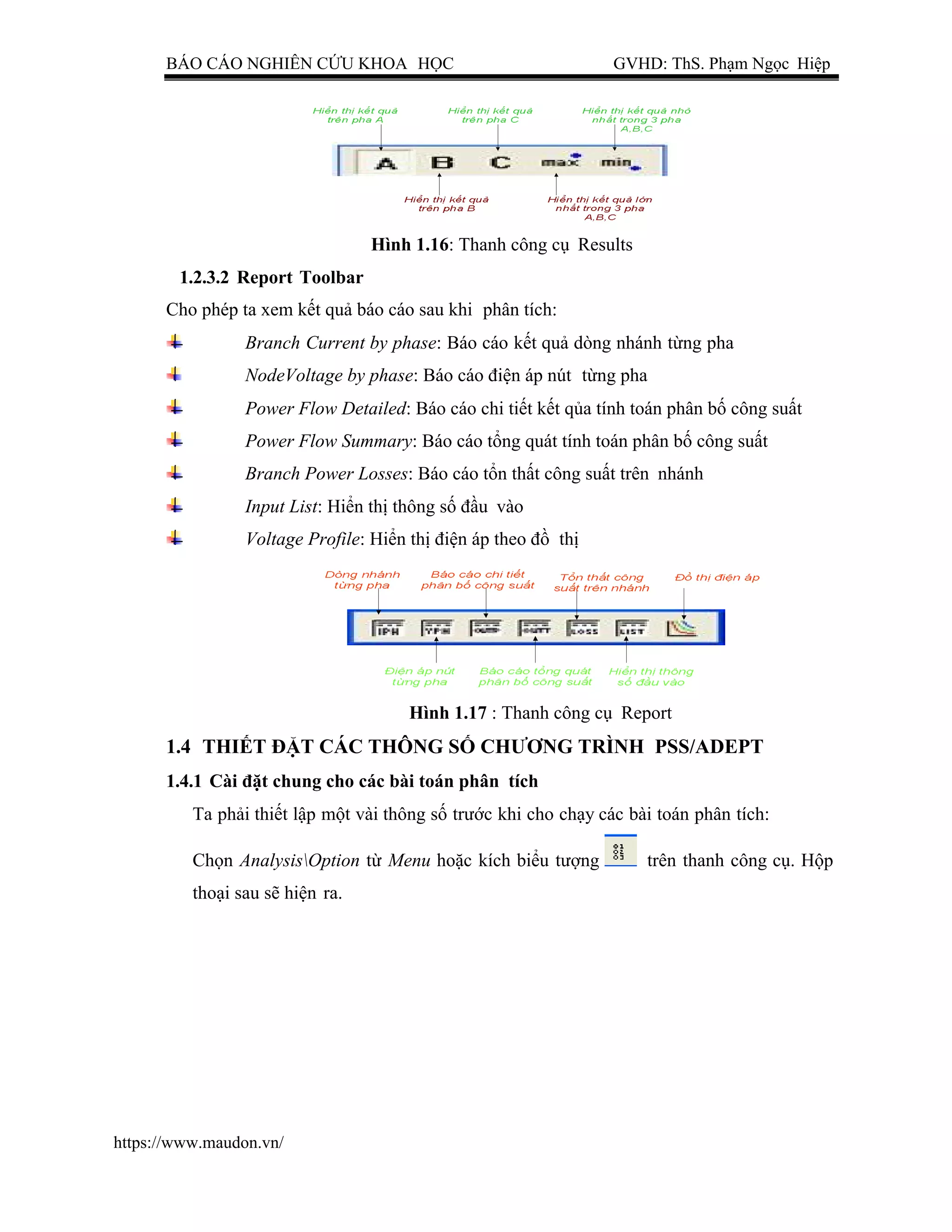 Đề tài Ứng dụng phần mềm PSSADETP bù tối ưu công suất phản kháng cho hệ thống điện huyện Châu ...
