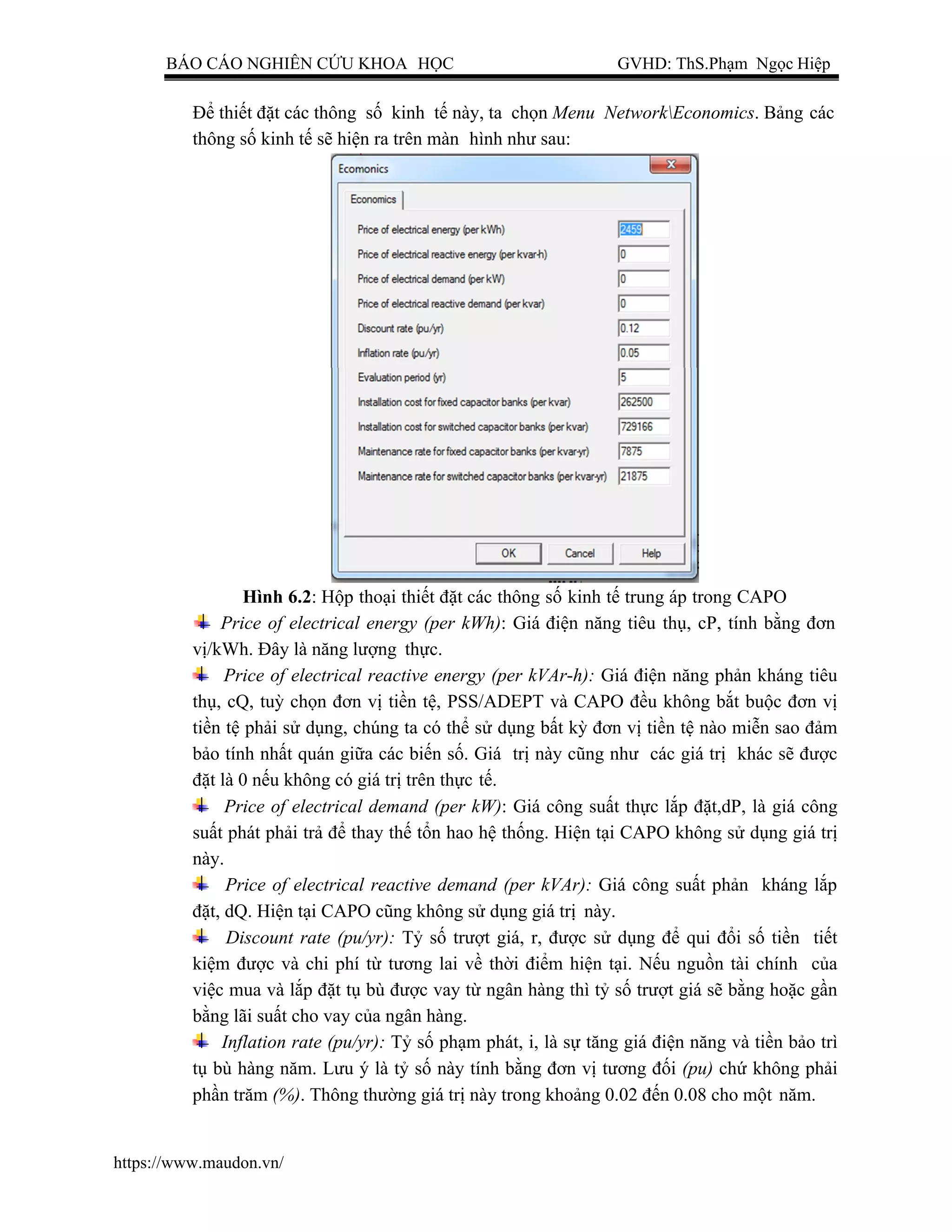 Đề tài Ứng dụng phần mềm PSSADETP bù tối ưu công suất phản kháng cho hệ thống điện huyện Châu ...