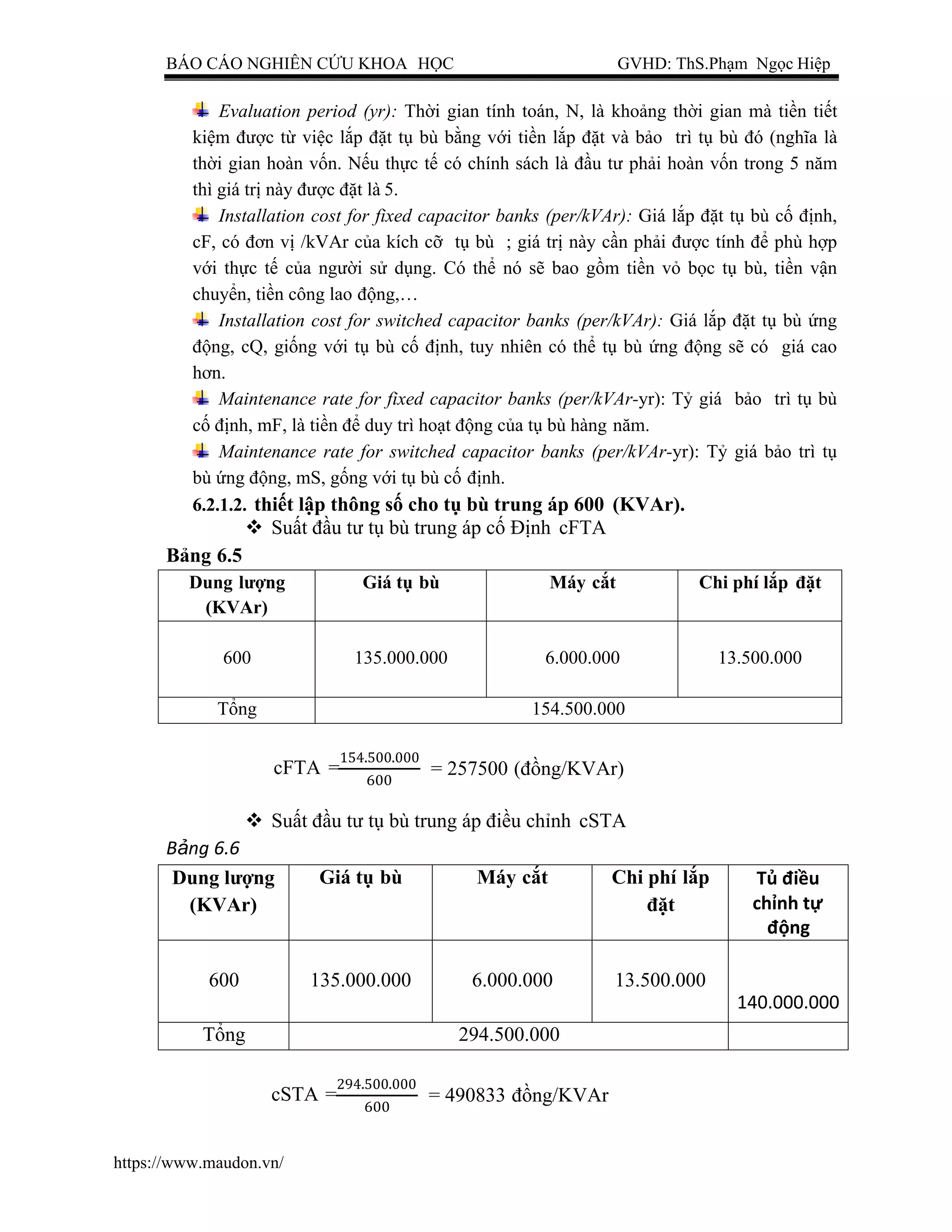 Đề tài Ứng dụng phần mềm PSSADETP bù tối ưu công suất phản kháng cho hệ thống điện huyện Châu ...