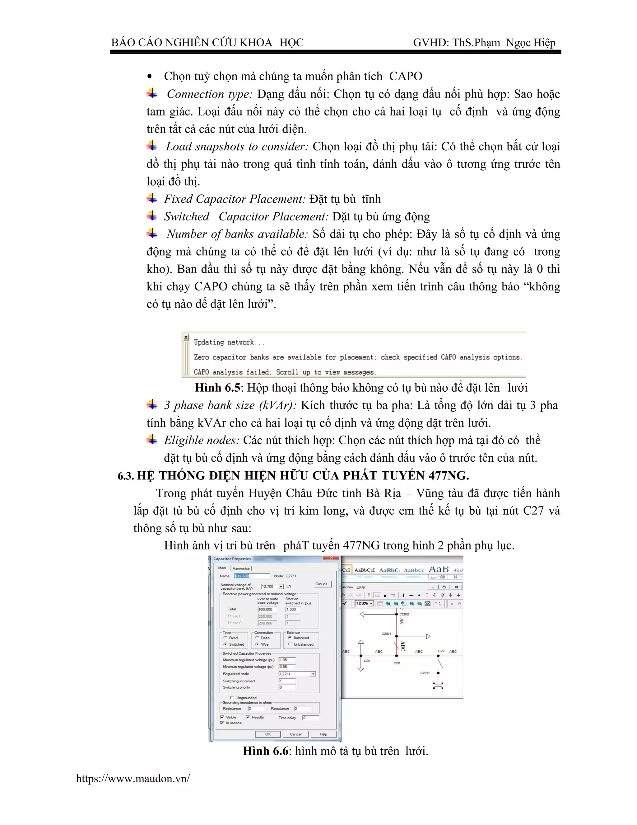 Đề tài Ứng dụng phần mềm PSSADETP bù tối ưu công suất phản kháng cho hệ thống điện huyện Châu ...