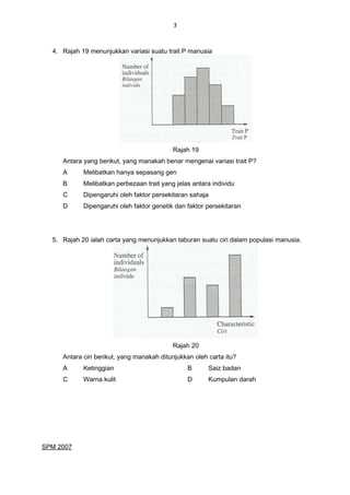 Tingkatan 5 bab 6 variation | PDF