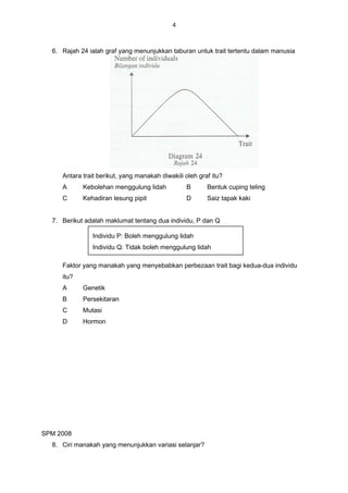Tingkatan 5 bab 6 variation | PDF
