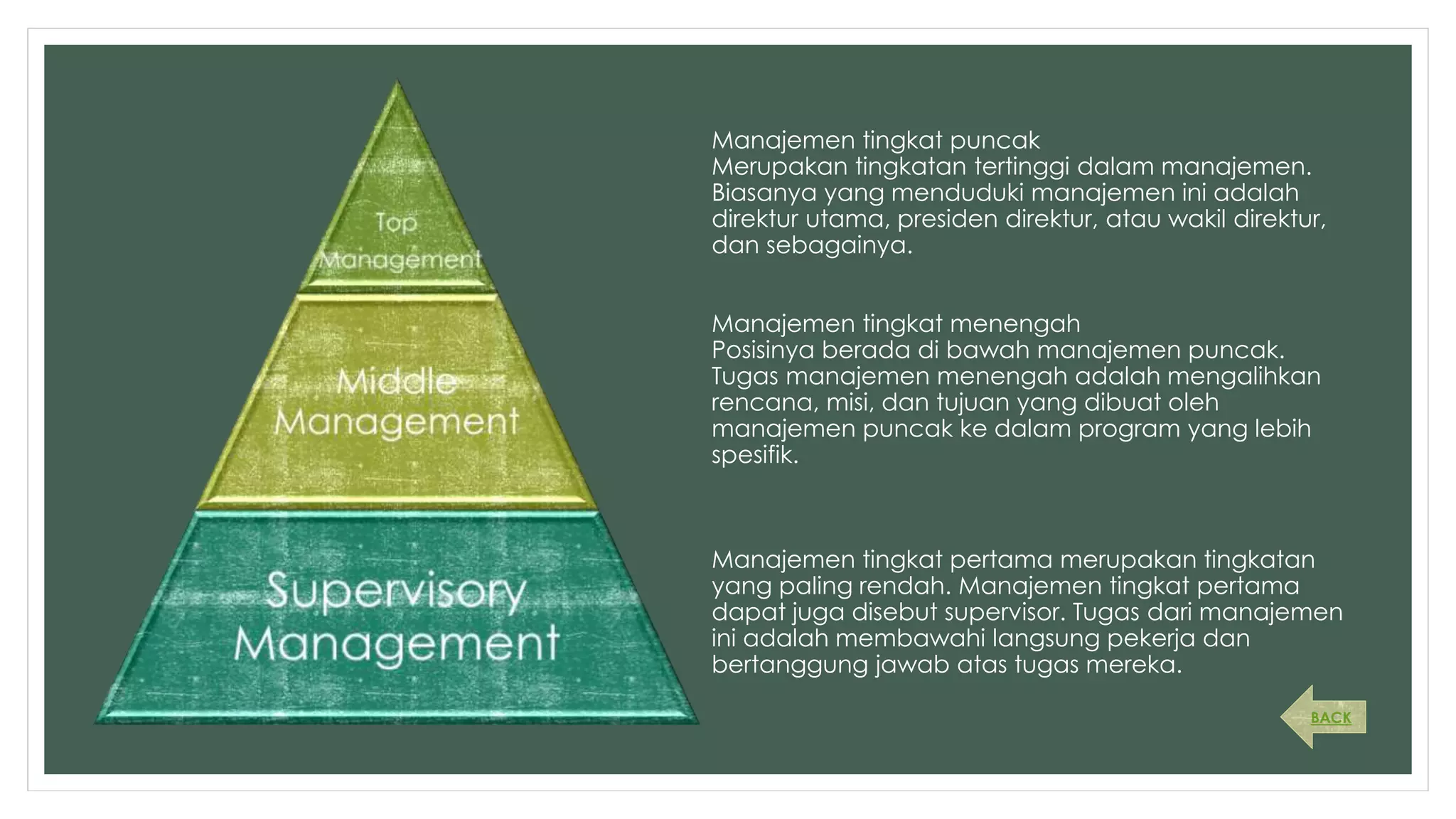 Tingkatan manajemen | PPTX