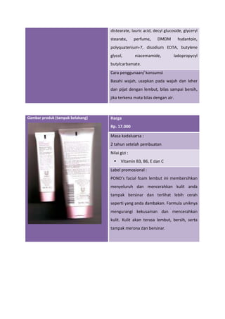 Tingkatan produk lulu | PDF