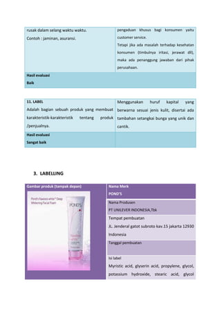 Tingkatan produk lulu | PDF