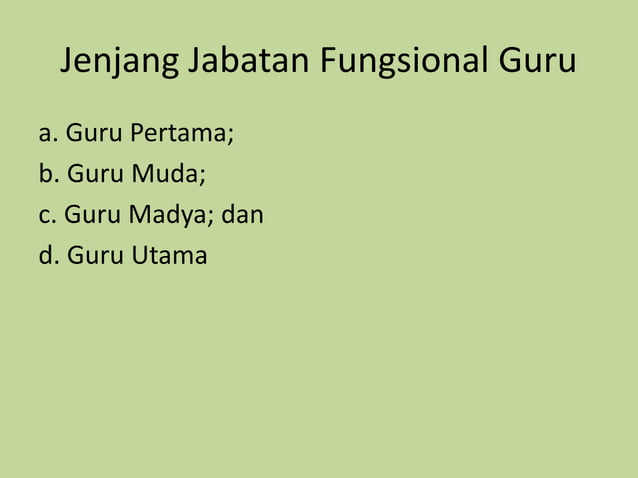 Tingkat dan jenis profesi | PPTX