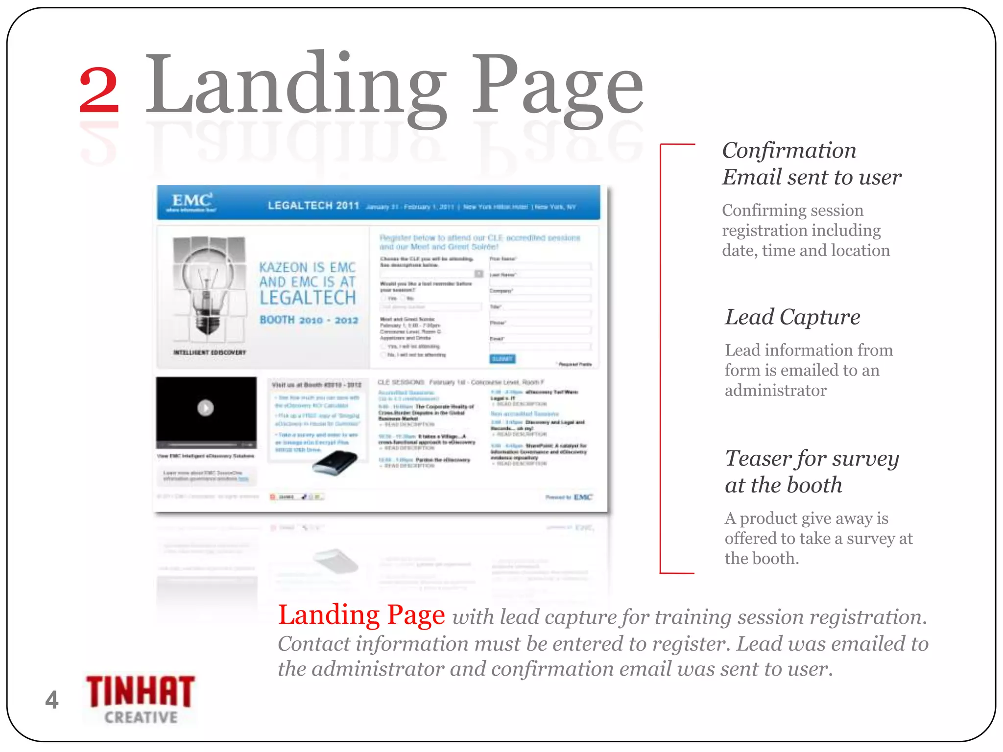 Tinhat Creative: EMC Case Study | PPTX