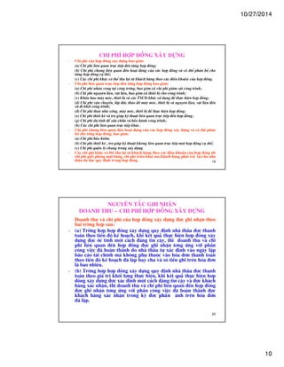 Tinh gia thanh doanh nghiep xay dung | PDF