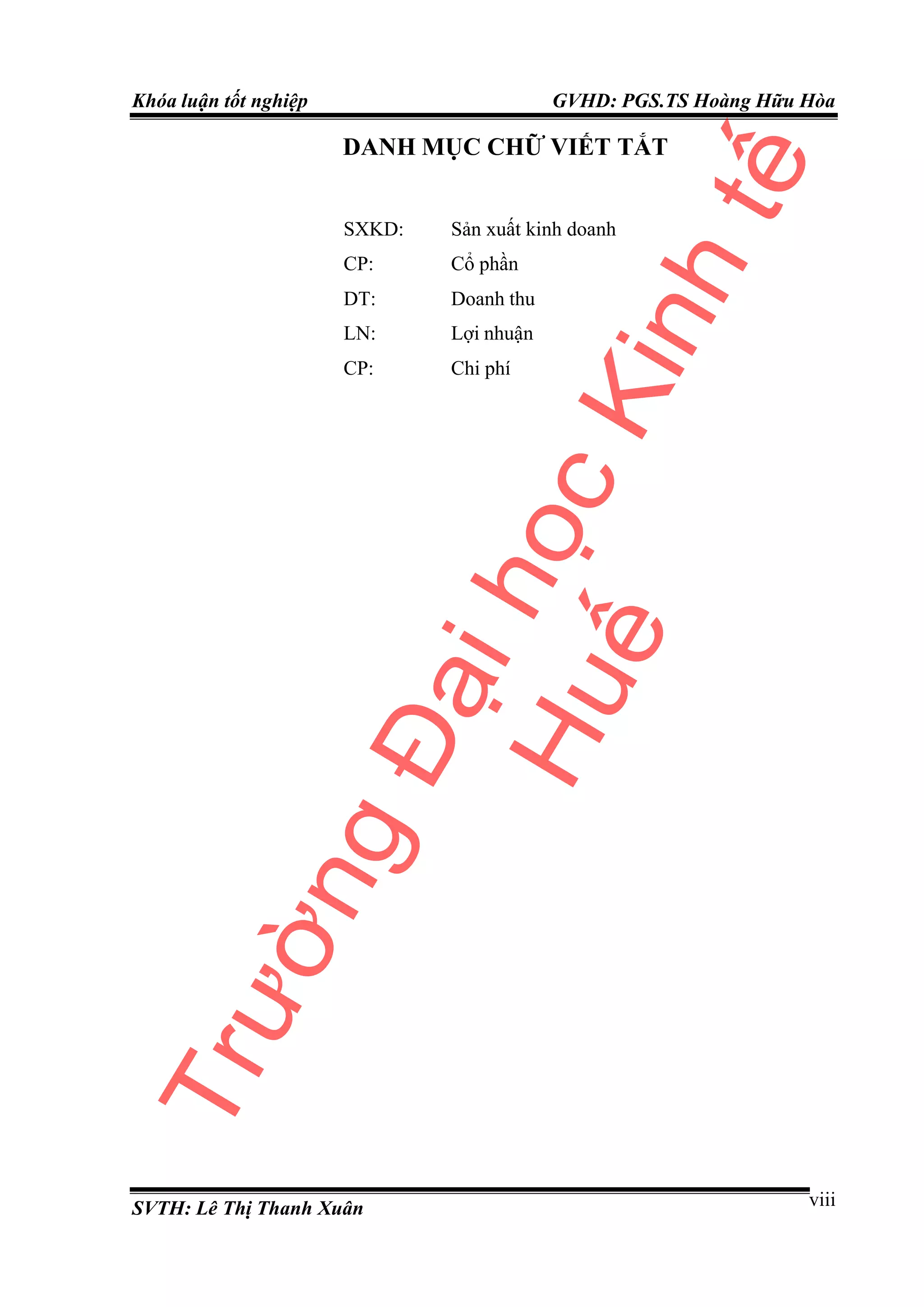 Phân tích tình hình tiêu thụ sản phẩm của công ty CP thiết bị tế và dược phẩm Thừa Thiên Huế | DOCX
