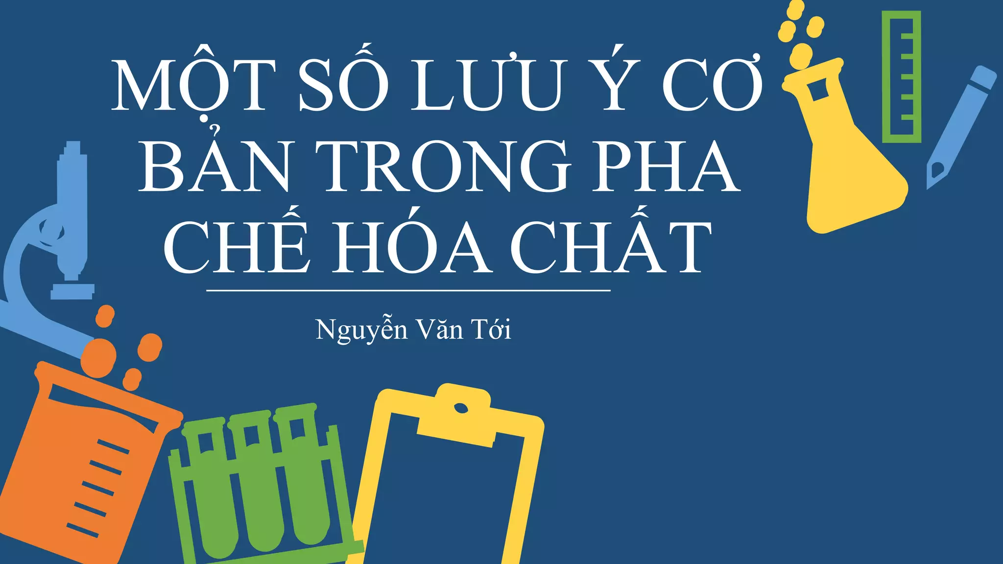 TÍNH TOÁN PHA CHẾ HÓA CHẤT PHÒNG THÍ NGHIỆM | PDF