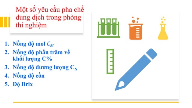 TÍNH TOÁN PHA CHẾ HÓA CHẤT PHÒNG THÍ NGHIỆM | PDF