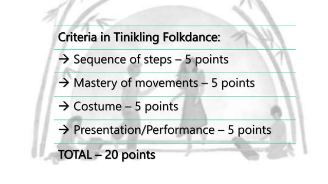Tinikling Folk Dance Steps And Its Musicpptx