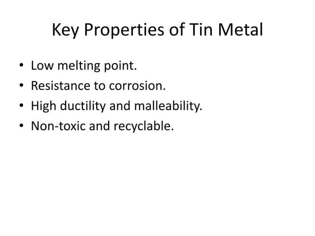 Tin Ingots & Tin Metal Uses by Rikayaa.pptx