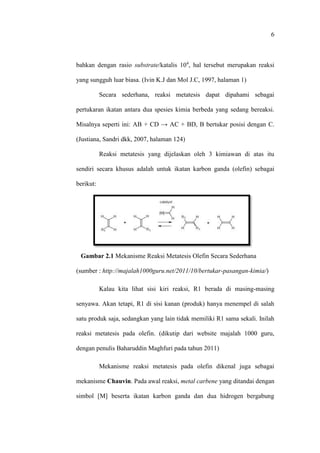 Metathesis Olefin | PDF