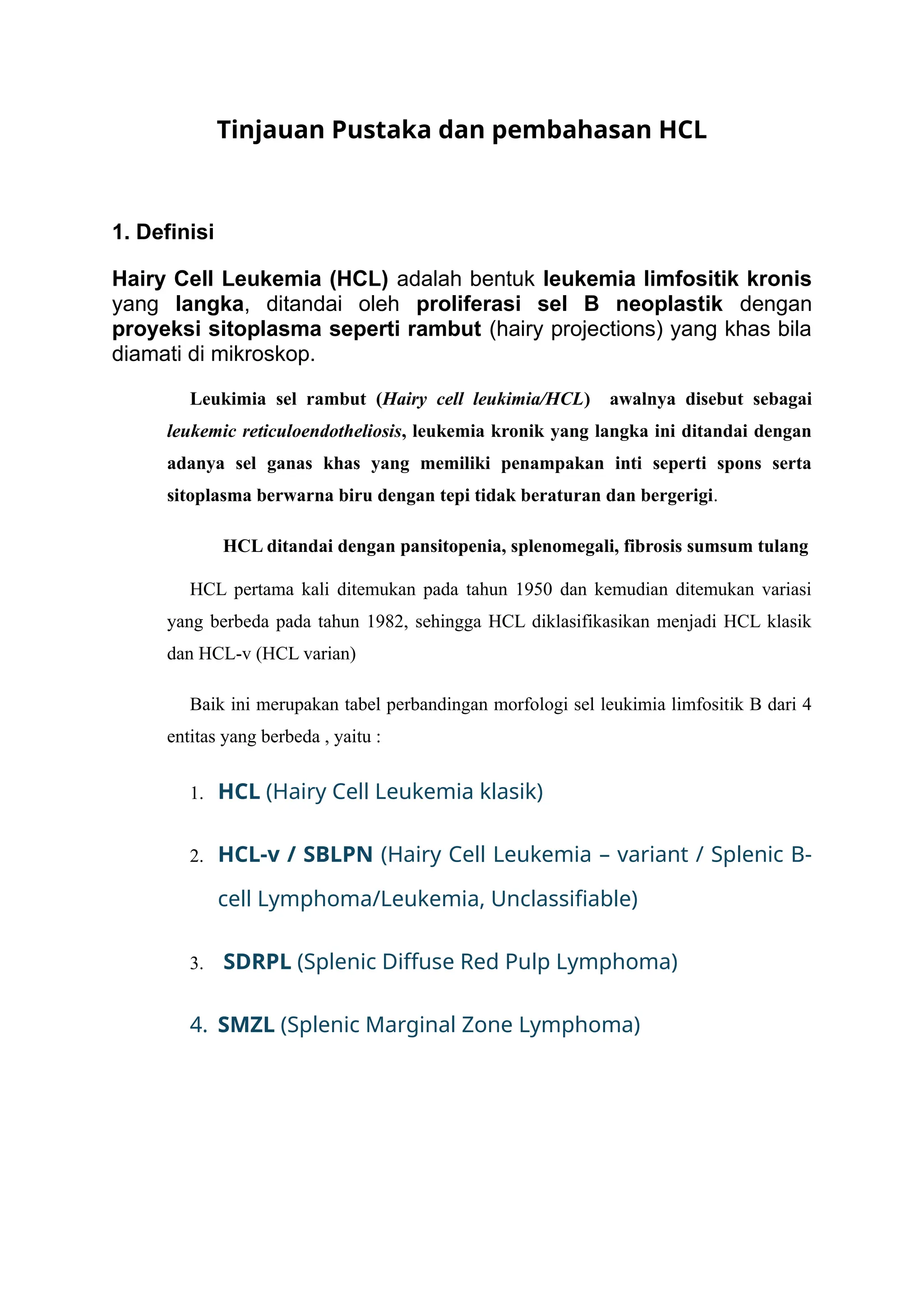 Tinjauan Pustaka dan pembahasan HCL.docx