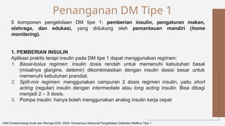 Tinjauan Pustaka Ketoadisos Diabetikum dan DM Tipe I | PPTX