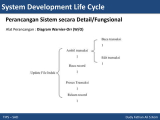 System Analysis and Design - Tinjauan Umum Pengembangan Sistem | PPTX