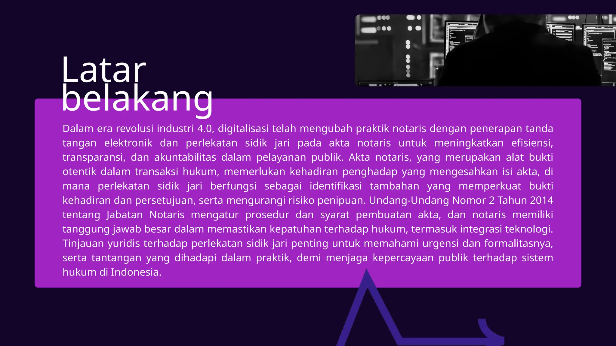 TINJAUAN YURIDIS TERHADAP PERLEKATAN SIDIK JARI PENGHADAP URGENSI DAN ...