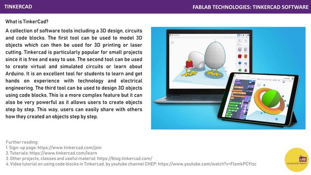 TINKERCAD.pptx | 3-D Graphics | Computer Software and Applications