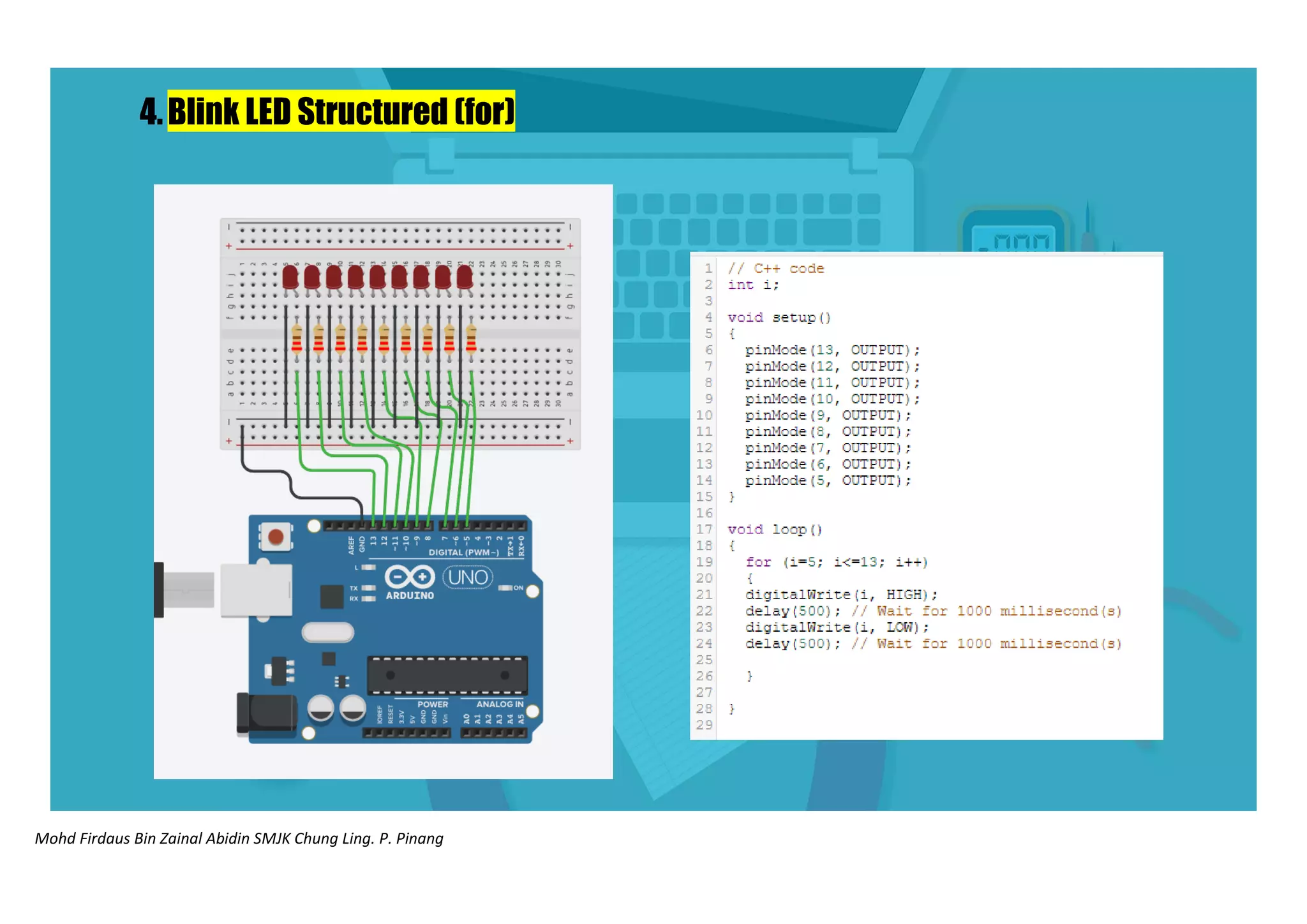 Tinker cad arduino basic RBT Form 2 | PDF