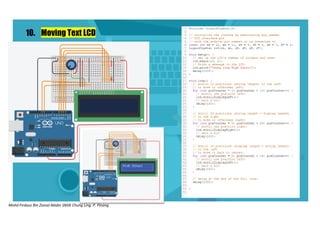 Tinker cad arduino basic RBT Form 2 | PDF