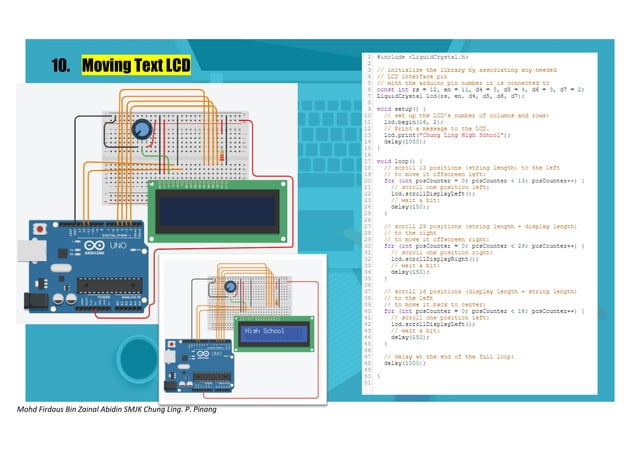 Tinker cad arduino basic RBT Form 2 | PPT