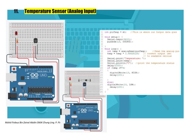 Tinker cad arduino basic RBT Form 2 | PPT