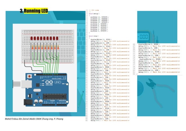 Tinker cad arduino basic RBT Form 2 | PPT