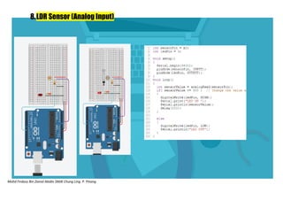 Tinker cad arduino basic RBT Form 2 | PDF