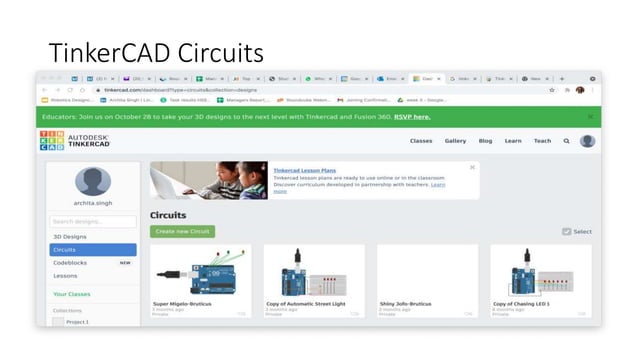 Tinker cad intro | PPTX | Computing | Technology & Computing