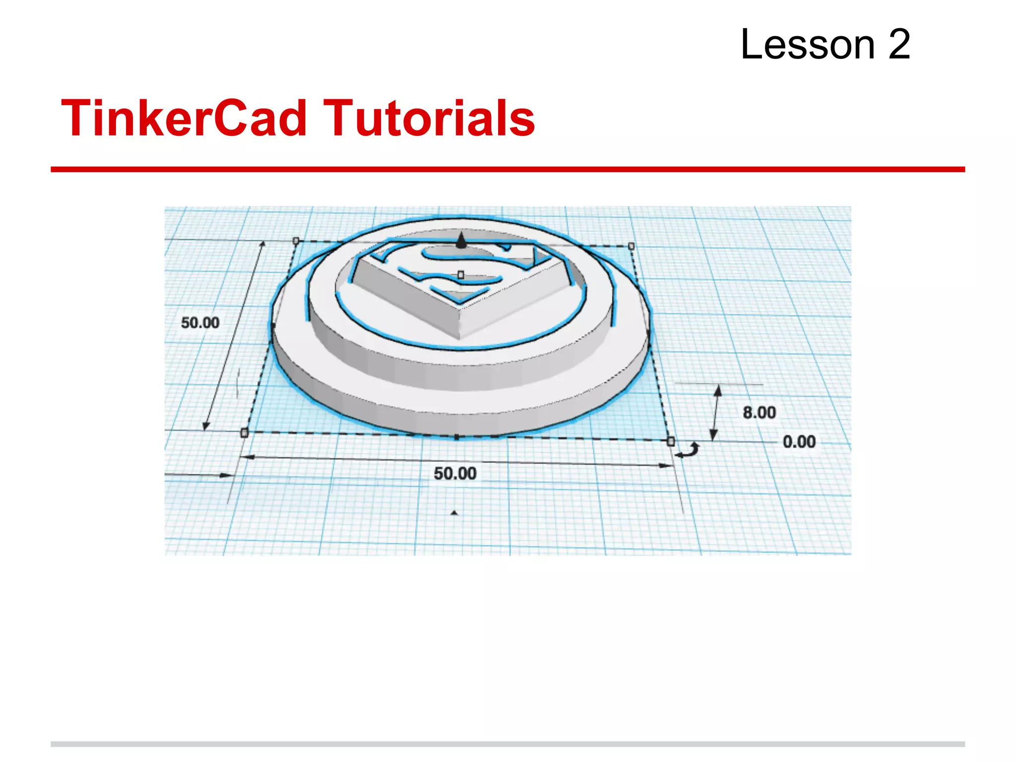 Tinkercad lesson 2 | PDF