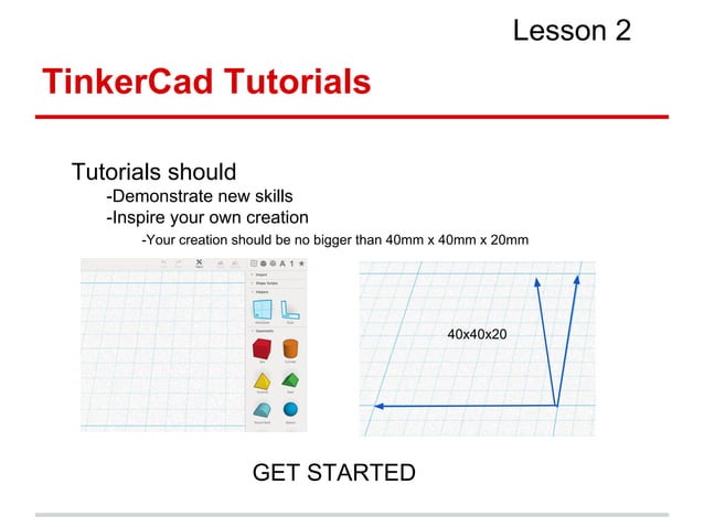 Tinkercad lesson 2 | PDF