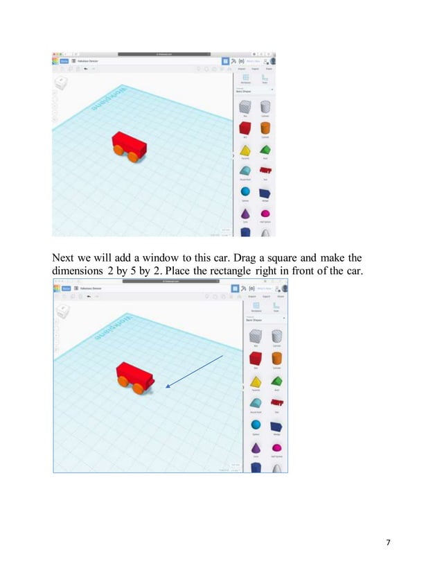 Tinkercad: The Basics | DOCX