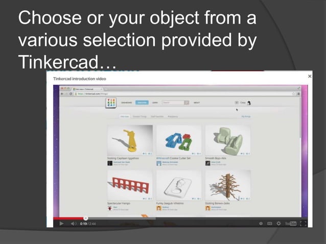Tinkercad Tutorial- COM 250 | PPT