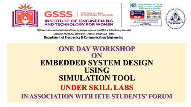 Tinkercad Workshop PPT, Dept. of ECE.pptx | Computing | Technology & Computing