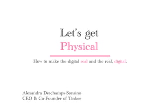 Let's get Physical | PDF