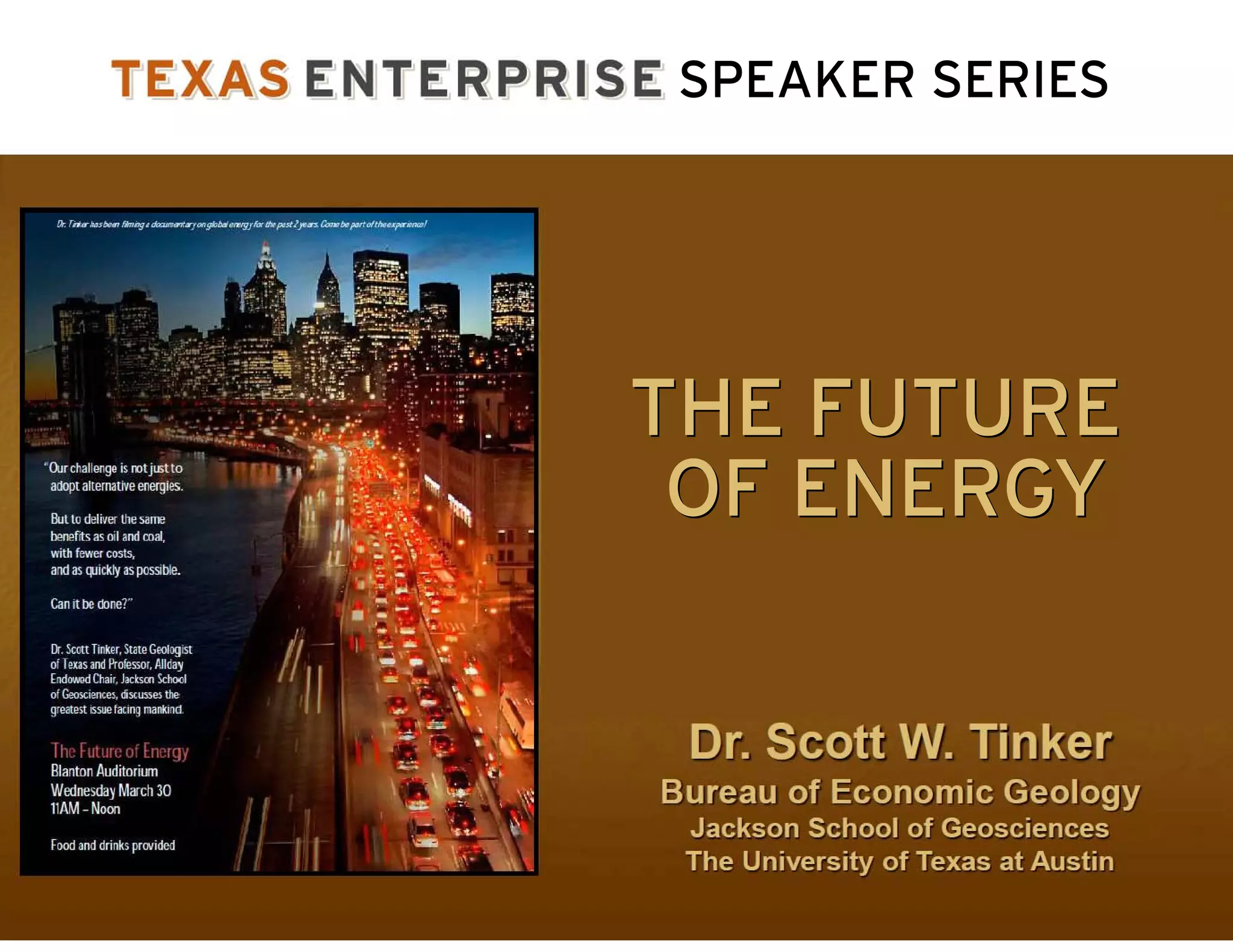 Tinker global energy transition feb 2012 | PPT