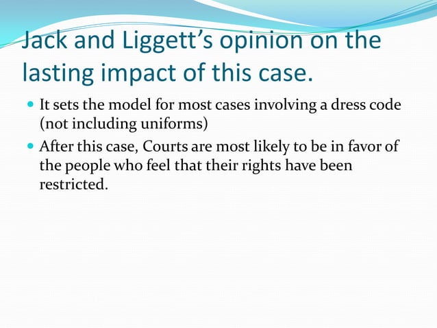 Tinker Vs. Des Moines | PPTX | Law