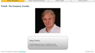 Tinkoff: The Neobank of Russia | PDF | Credit Cards | Personal Debt