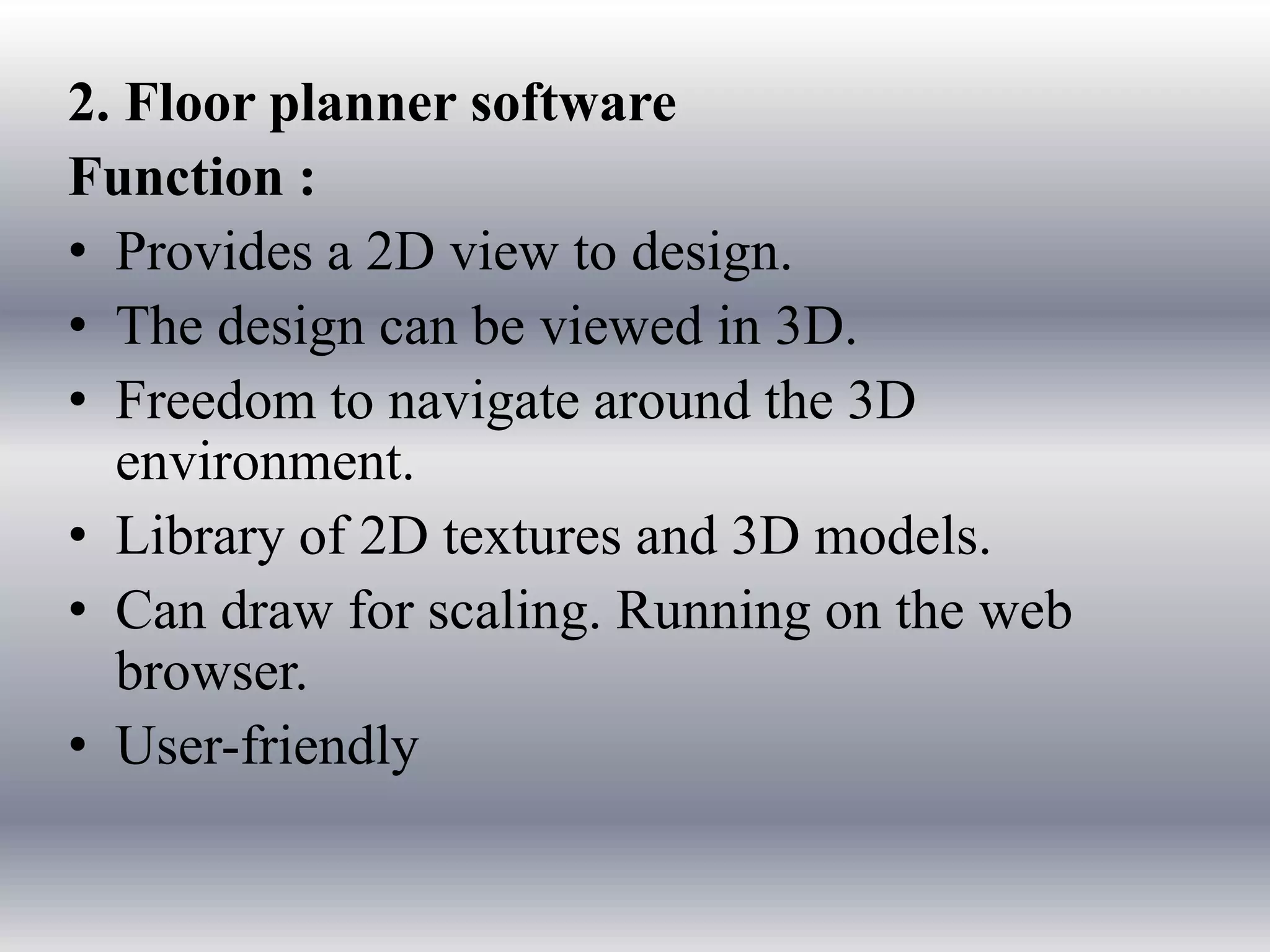 Computer aided design for landscape gardening | PPTX