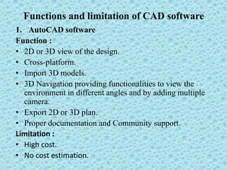 Computer aided design for landscape gardening | PPTX