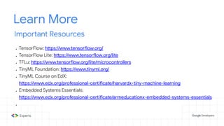 TinyML: Machine Learning for Microcontrollers | PDF