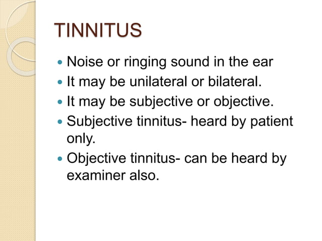 common Inner ear Disorders | PPTX | Ear, Nose and Throat Conditions ...