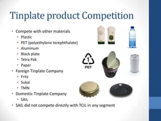 Tinplatee Company of India | PPTX