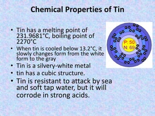 Tin Presentation abou tin | PPTX